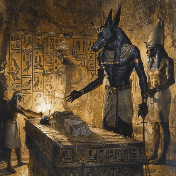 El mito de Anubis