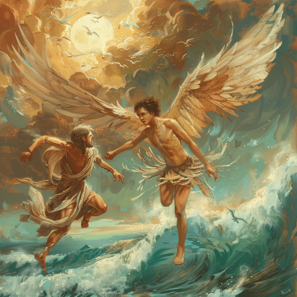 El mito de Ícaro y Dédalo